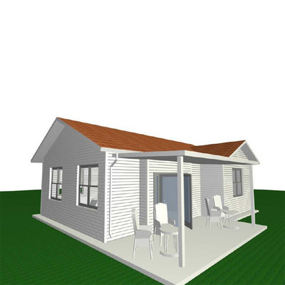 Seismic Resistance Prefabricated house Prefab Mobile Homes ,  Light Steel Villa
