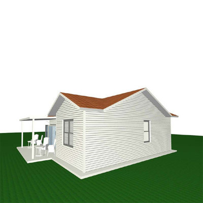 Seismic Resistance Prefabricated house Prefab Mobile Homes ,  Light Steel Villa