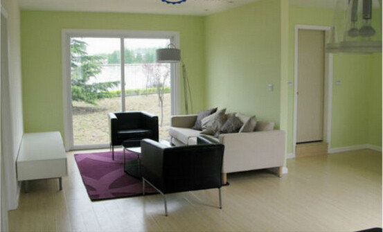 Energe Saving Light Steel Villa / Prefabricated Villa House Comfortable and Durable