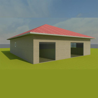 Heat Insulation Prefab Mobile Homes One Bedroom Prefabricated House Office , Sentry Box