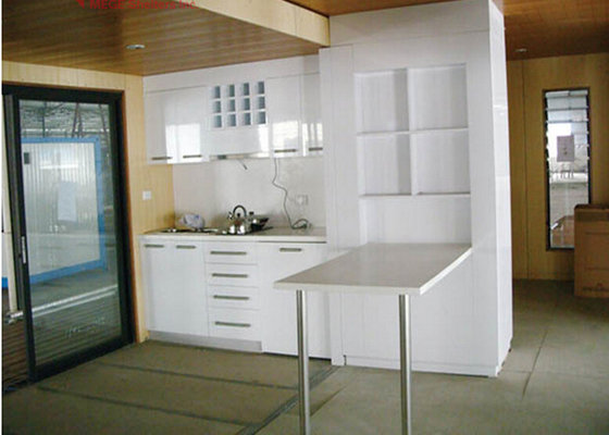 Prefab Construction Modern Modular Buildings With Curtain Wall Container Home Kit