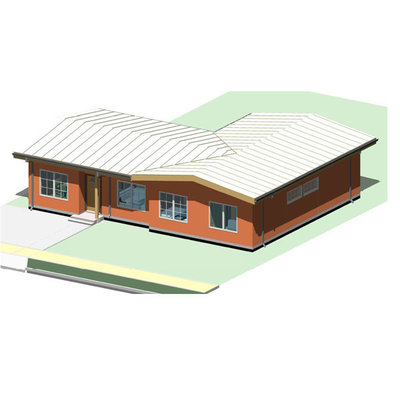 Green Prefab Granny Unit Modular Home Cabin House Accommodation Carport Hotel ISO