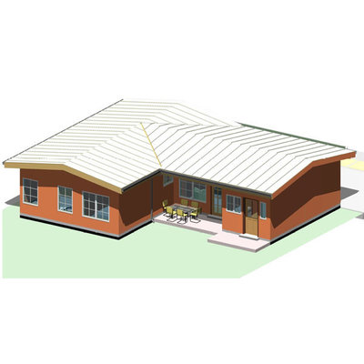 Green Prefab Granny Unit Modular Home Cabin House Accommodation Carport Hotel ISO