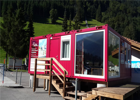 Modular Mobile Office Containers , Prefabricated Living Container House