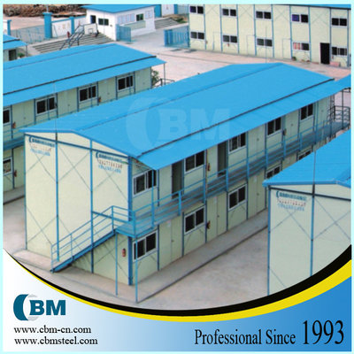 CBM Prefabricated Accomodation K Type Prefab House For  Labor Camp