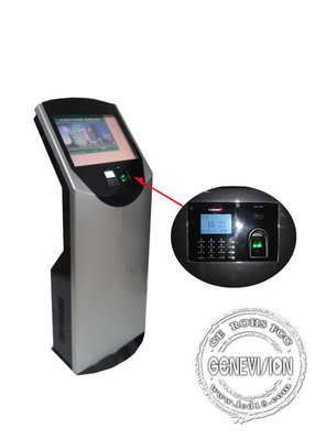 IR touch screen kiosk 17 Inch all in one with little keyboard