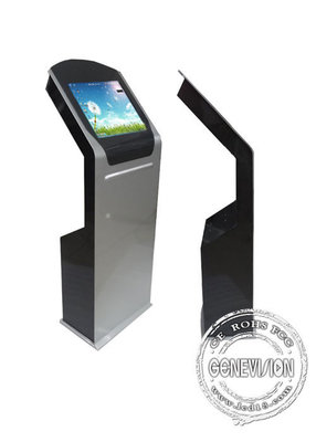 Interactive kiosks touch screen 17 inch for info query with card sensor