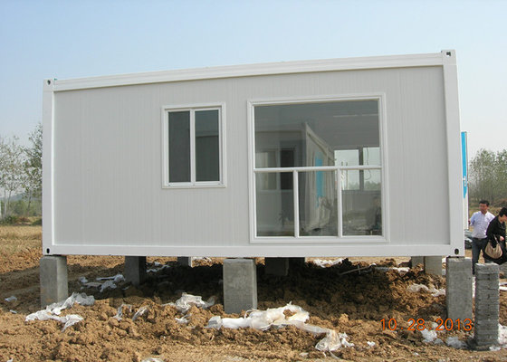 Soundproof Anti - quake Prefab Container Homes / Prefabricated Cabins with ISO , CE