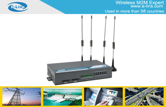 Dual Sim 2G GPRS Load Balancing Wireless Router H720tt For ATM / Kiosk Substation