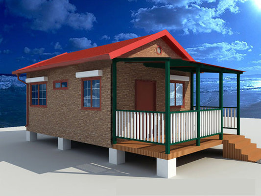 Mobile Modular Homes With Heating Insulation Panels and Anti-rust Steel Frame