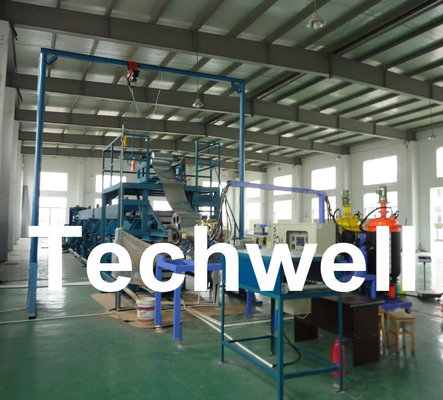 Automatic Continuous PU Sandwich Panel Machine For Prefab House, Mobile House TW-PU1000