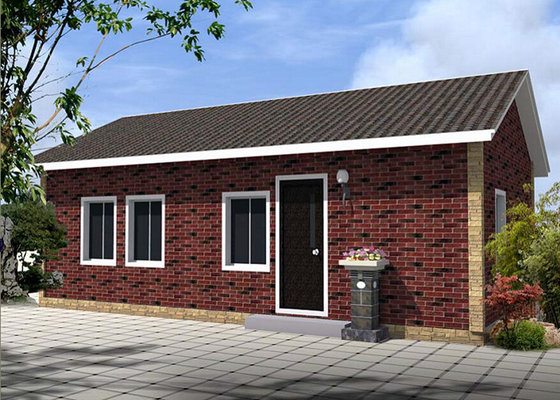 Easily Install Outdoor prefabricated house kit Prefab Bungalow For Bedroom , Study room