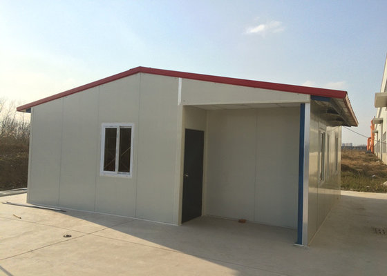 Modern Light Weight Steel Prefab Bungalow Units Non-Shrinking For Small Family