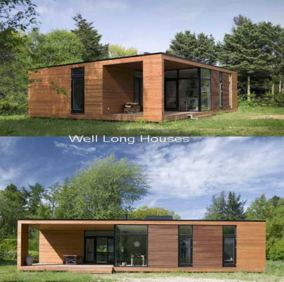 Angle Steel Frame, Unlimited Size Prefab Bungalow Homes WLH-FPV010