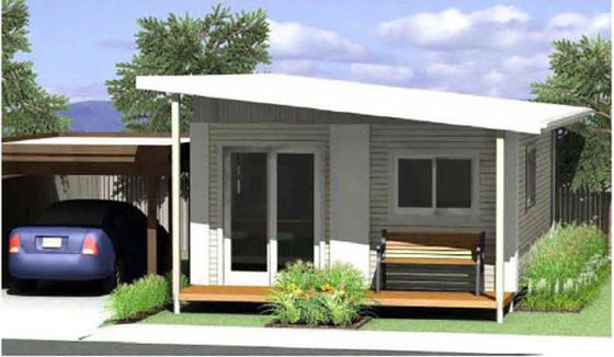 Energy Saving Prefabricated Australian Granny Flats / Granny Flats For Holiday Living