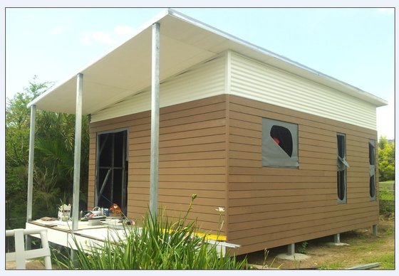 Light Steel Structure Australian Granny Flat / Foldable House With Light Weight