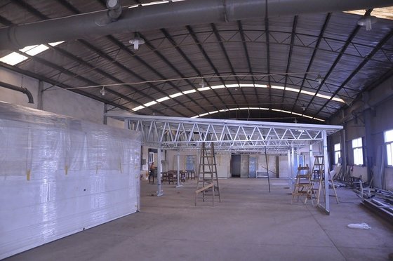 Quick Installation Fireproof Metal Car Sheds , Light Steel Frame Metal Storage Sheds