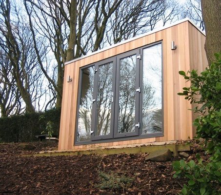 Outside Prefabricated Garden Studio Light Steel Frame Storage With Waterproof