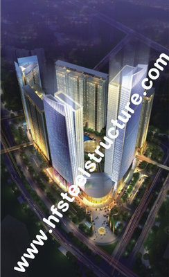 Multi-Storey Steel Building For Office Building For Exhibition Hall, Office Building