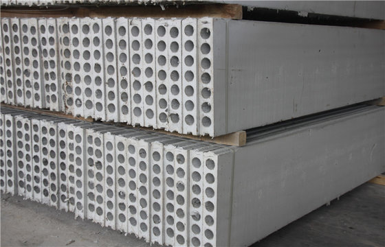 Lightweight Concrete Hollow Core Wall Panels / Prefabricated Interior Walls