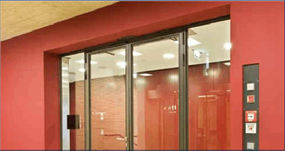 Digital integrated circuit Automatic Glass Sliding Doors For door units UP to 2x250KG