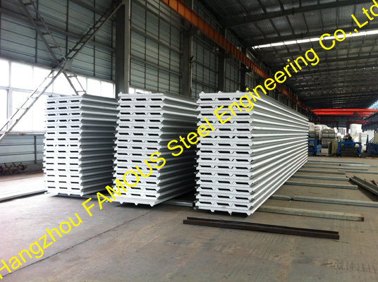 Glass Insulated Sandwich Panels Heat resistant For Cladding