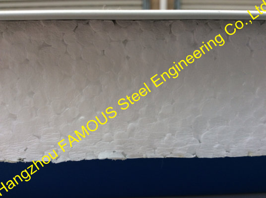 Building EPS Insulated Sandwich Panels Fireproof With Light Weight