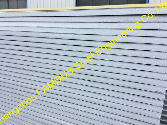 Building EPS Insulated Sandwich Panels Fireproof With Light Weight