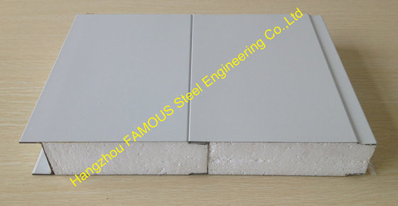 Glass EPS Sandwich Roof Panel / Metal Roofing Sheets For Cladding