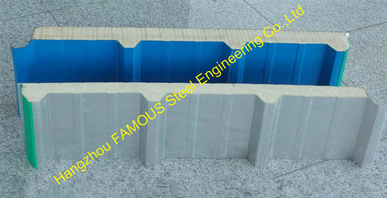 Color Steel Polyurethane Sandwich Metal Roofing Sheets Board Insulation
