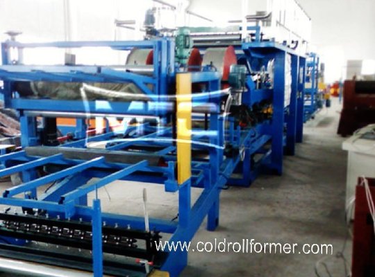 EPS/Rockwool Insulated Sandwich Panel Production Line