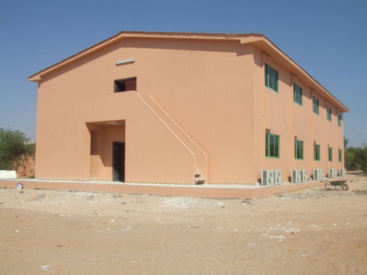 Modern Steel Frame Prefabricated Apartment Buildings / Low Cost Steel Frame Prefab Apartment Buildings