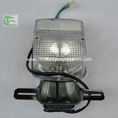 GN125 12V Tail light Suzuki Motorcycle Parts GN125 12V Tail light Red transparent