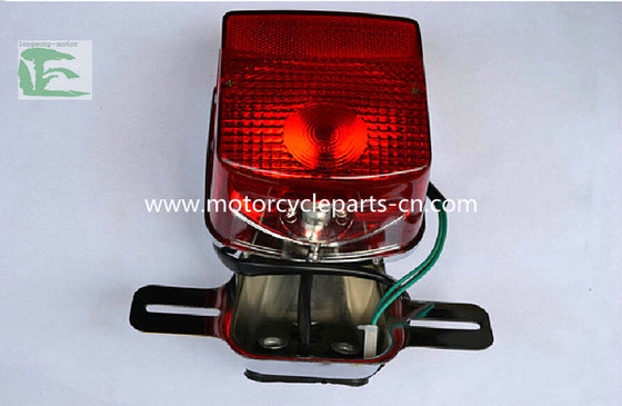 GN125 12V Tail light Suzuki Motorcycle Parts GN125 12V Tail light Red transparent