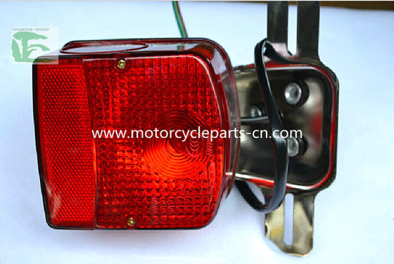 GN125 12V Tail light Suzuki Motorcycle Parts GN125 12V Tail light Red transparent