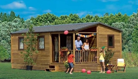 Australia Folding Mobile Homes , Villa Style Prefabricated Mobile Homes