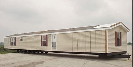 Foldable Portable Mobile House / Double Wide Mobile Homes With Green Material
