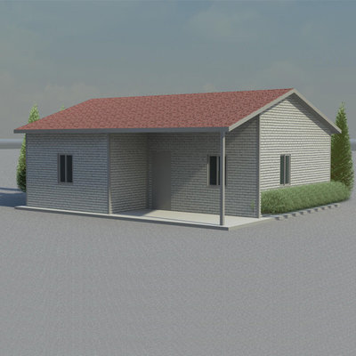Wind - proof Prefab modular Mobile Homes Plant , Light Gauge Steel Structure