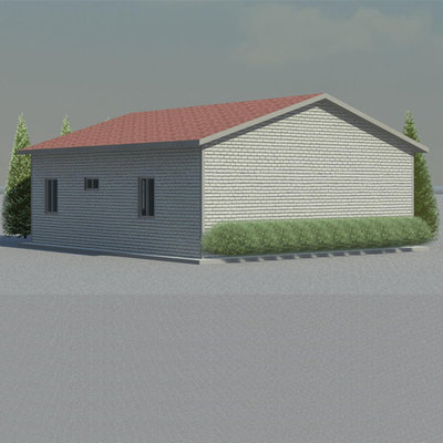 Wind - proof Prefab modular Mobile Homes Plant , Light Gauge Steel Structure