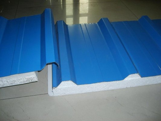 Environmental EPS Sandwich Wall Panels For Assembling Prefab Houses