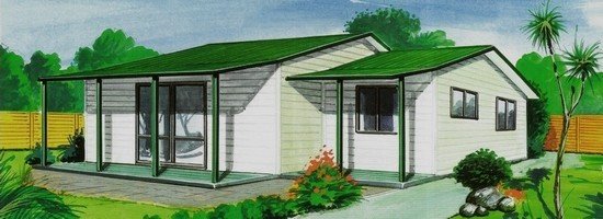 Modular Lightweight Steel Prefab House Kits - Two bedrooms, GFA 91sqm