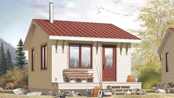 Steel Frame Prefab House Kits / Waterproof Kit Home For Workshop