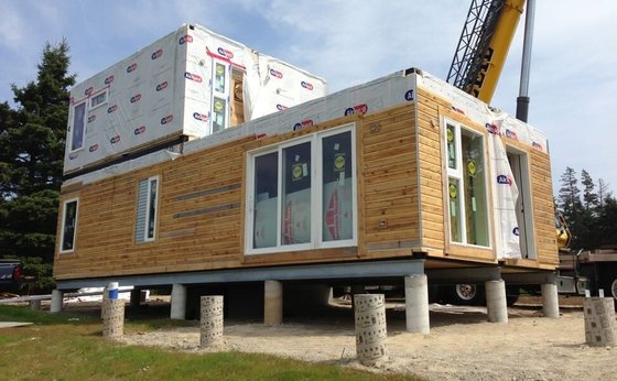 Modular Buildings Prefabricated House Two Storey Light Gauge Steel Villa