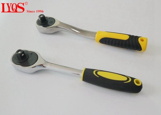 Heavy Machinery Cr-V Steel 3/8 In.Drive Quick Release Teardrop Ratchet