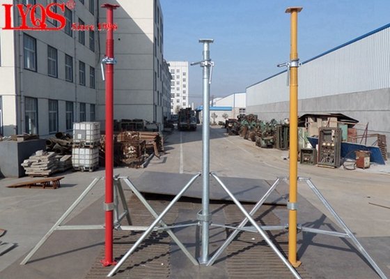 Durable Acrow Building Props Powder Coating Push Pull Props For Heavy Duty Shores