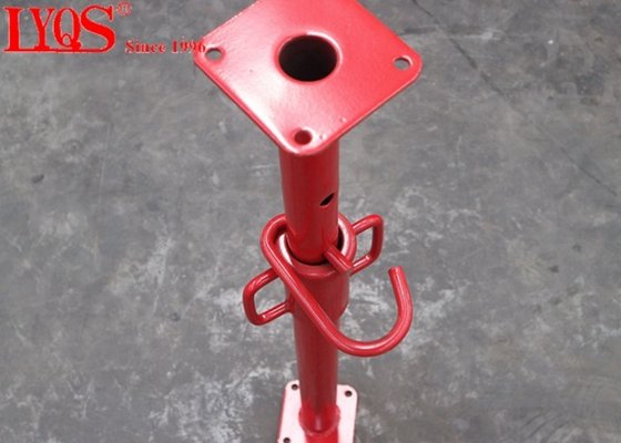 Waterproof Adjustable Support Post Square Top Plate For Formwork Shores