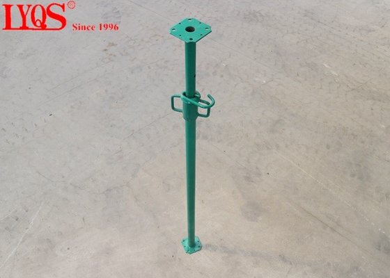 Light Duty Adjustable Shoring Posts Green Powder Coating Long Life Span