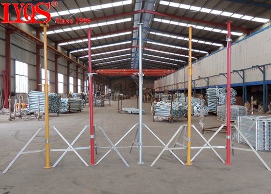 Temporary Steel Shoring Posts For Building Repair , Adjustable Acrow Props