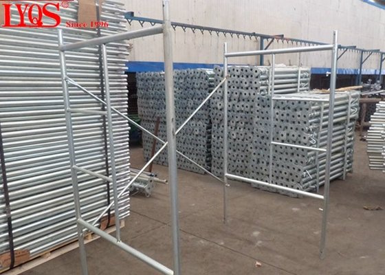 Galvanized Quick Lock Scaffolding 2.0mm Thickness For Masonry , 5 Year Warranty