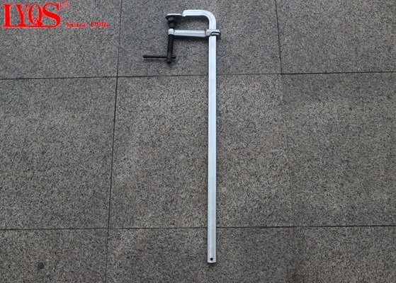 High Strength Ratchet Welding F Clamps Zinc Plated Surface 14cm×120cm Size